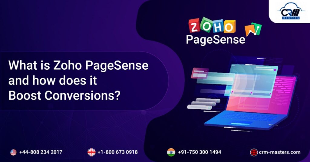 What is Zoho PageSense And How Does it Boost Conversions?