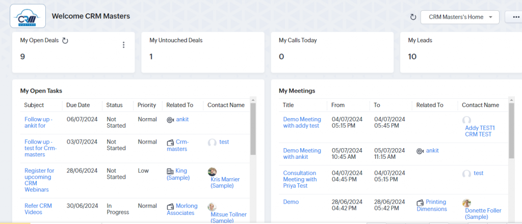 How to Setup Zoho CRM in Easy Steps | CRM Masters Blog